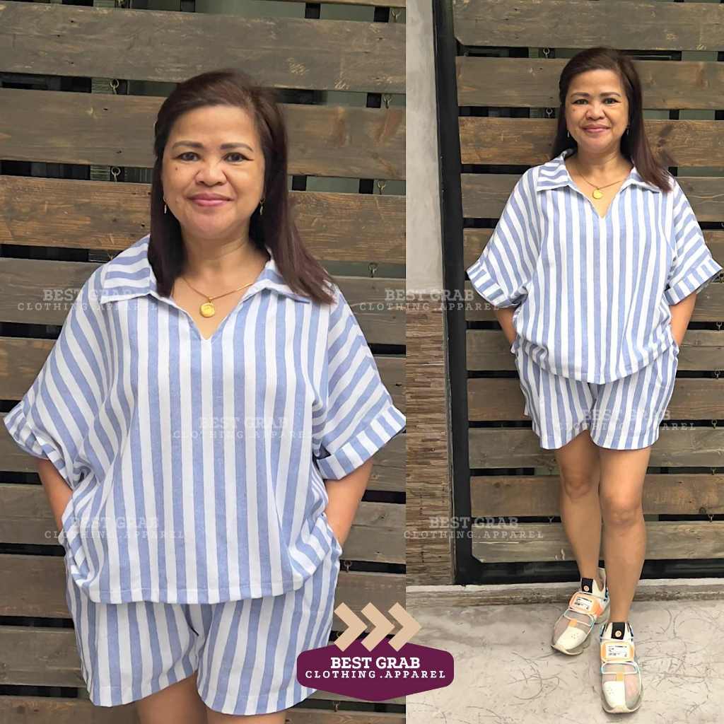 BGC A01 Athena Coords PLUS SIZE Coords Small - 4XL V - Neck with Collar ...