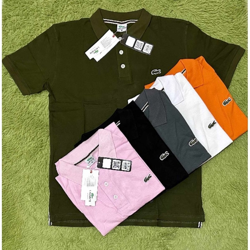 POLO SHIRT FOR MENS OVERRUNS (minimal logo emboroid) | Shopee Philippines