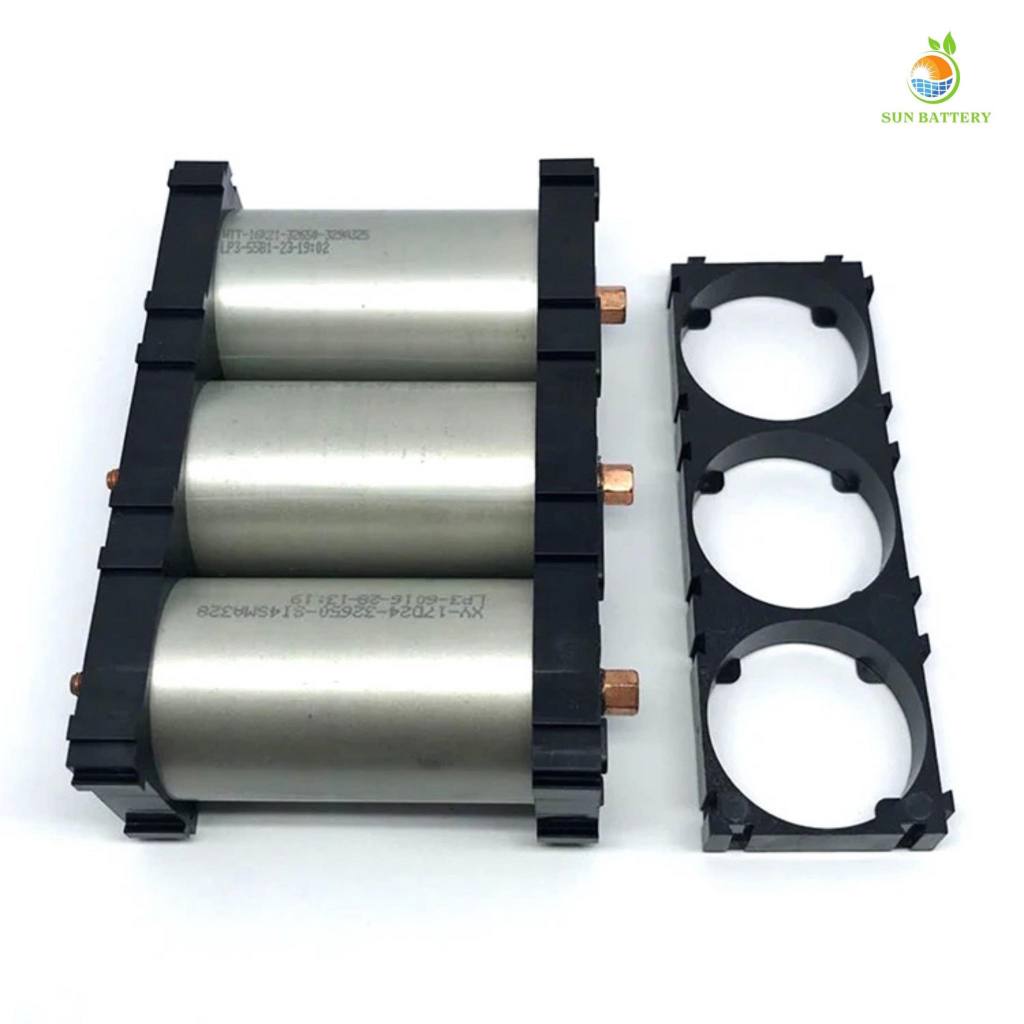 LifePo4 Solar Battery Holder 32650/32700/26700 & Eve 20AH 2P 3P Bracket ...