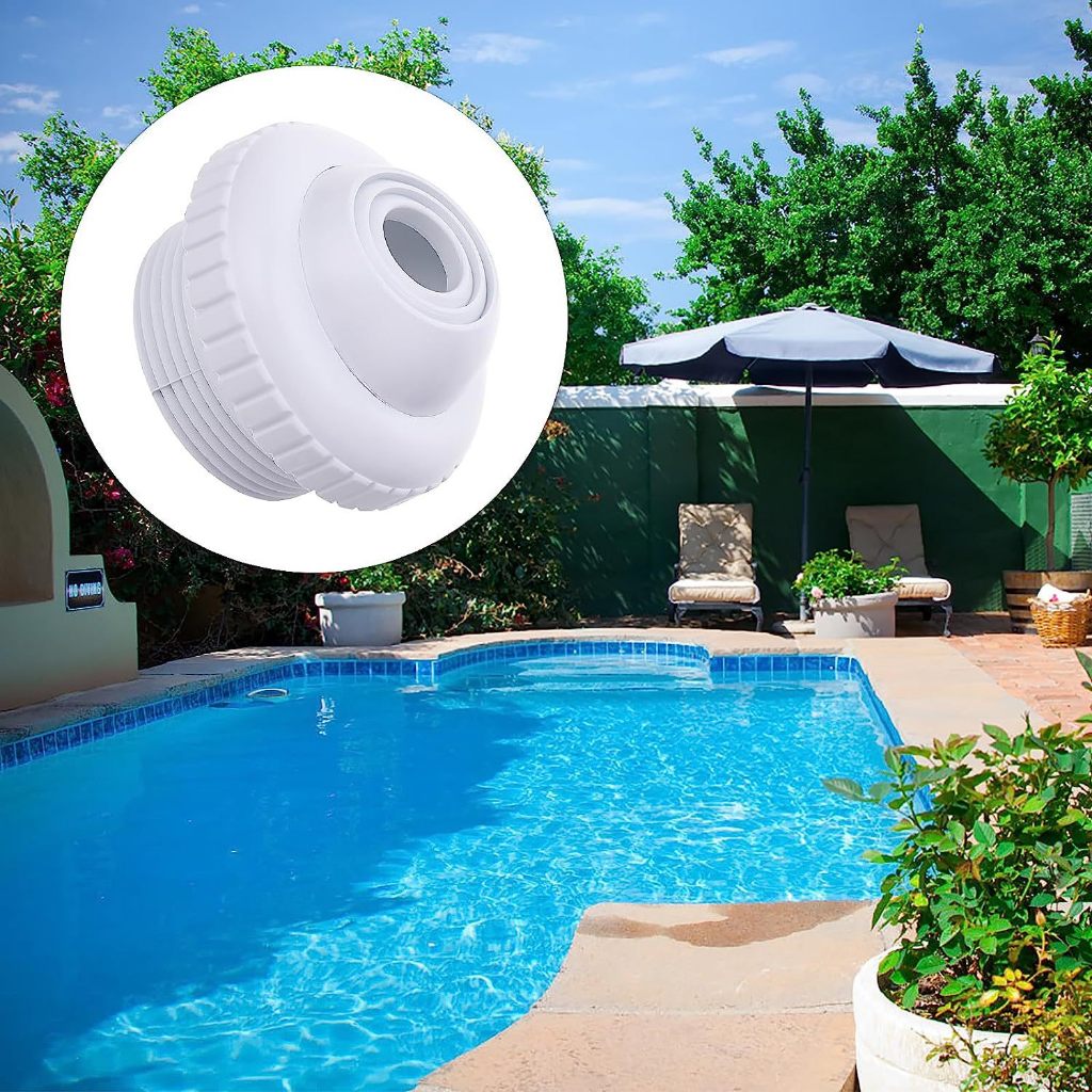 Swimming Pool Return ABS plastic connection nozzle Inlet Outlet Bath ...