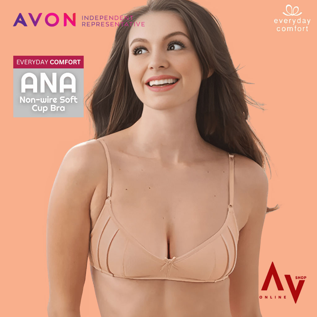 Avon ANA Nonwire Everyday Comfort Bra (Jaz,Ann, Ica, Kat, Avi,Aya,Kim) | Shopee Philippines