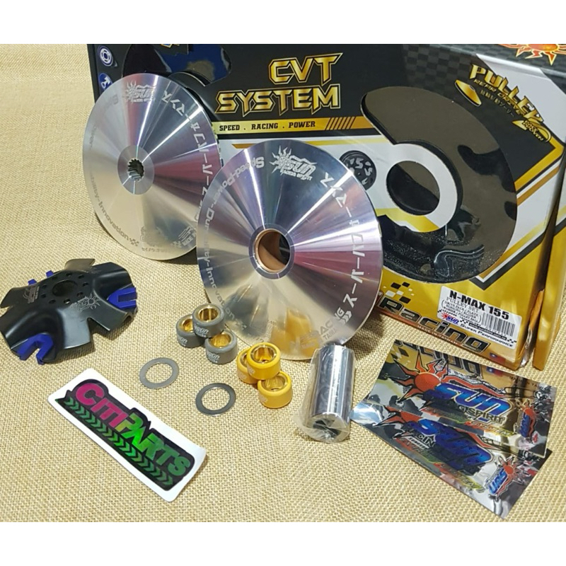 SUN RACING PULLEY SET NMAX AEROX | Shopee Philippines