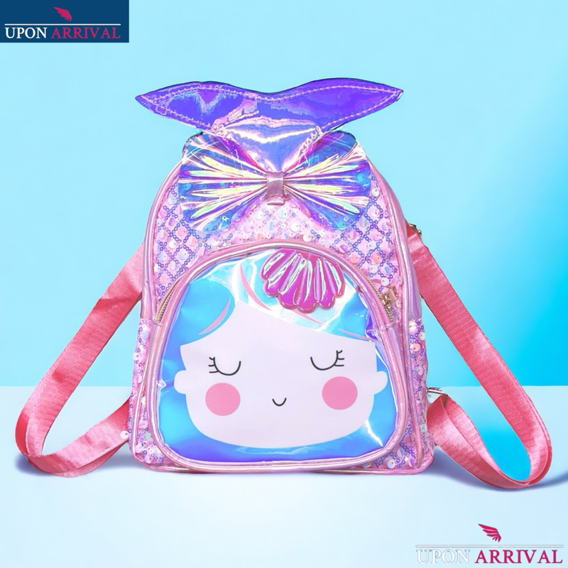 Kids School Backpack Girls Kinder School Bag Cute Pink Cartoon Backpack ...