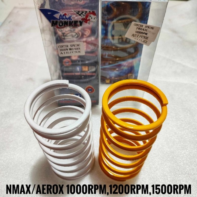 Racing Monkey Center Spring Nmax/Aerox 1000RPM 1200RPM 1500RPM | Shopee ...