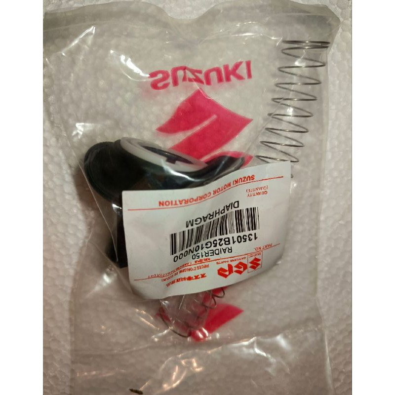 SUZUKI genuine parts - Raider 150 carburetor Diaphragm kit | Shopee ...