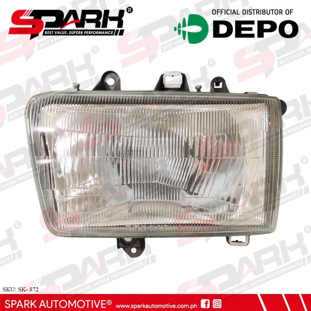 Toyota Hilux Surf Toyota 4Runner RN130 1989 - 1997 DEPO Head Lamp Head ...