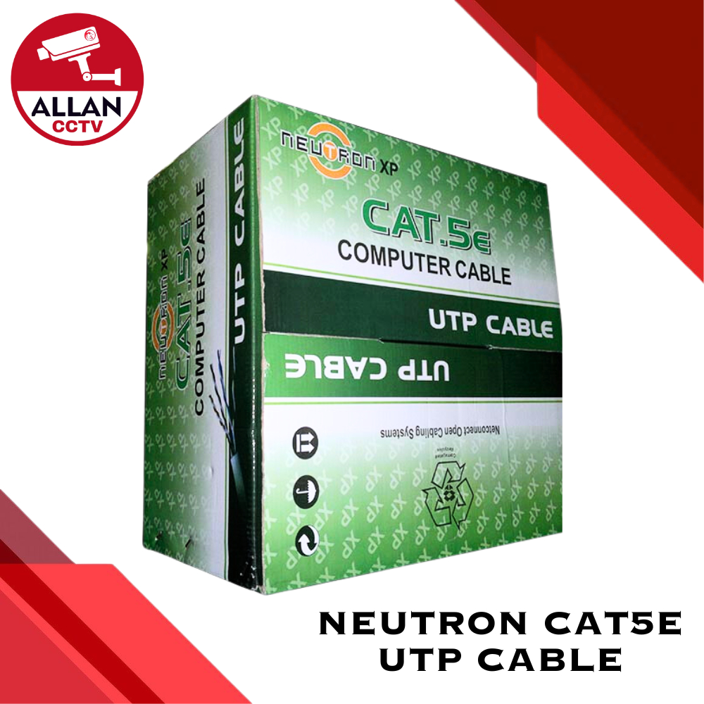 Neutron XP CAT5e Cable internet cable 305m ( 1 Box ) | ETHERNET CABLE | UTP CABLE | LAN CABLE18 ...