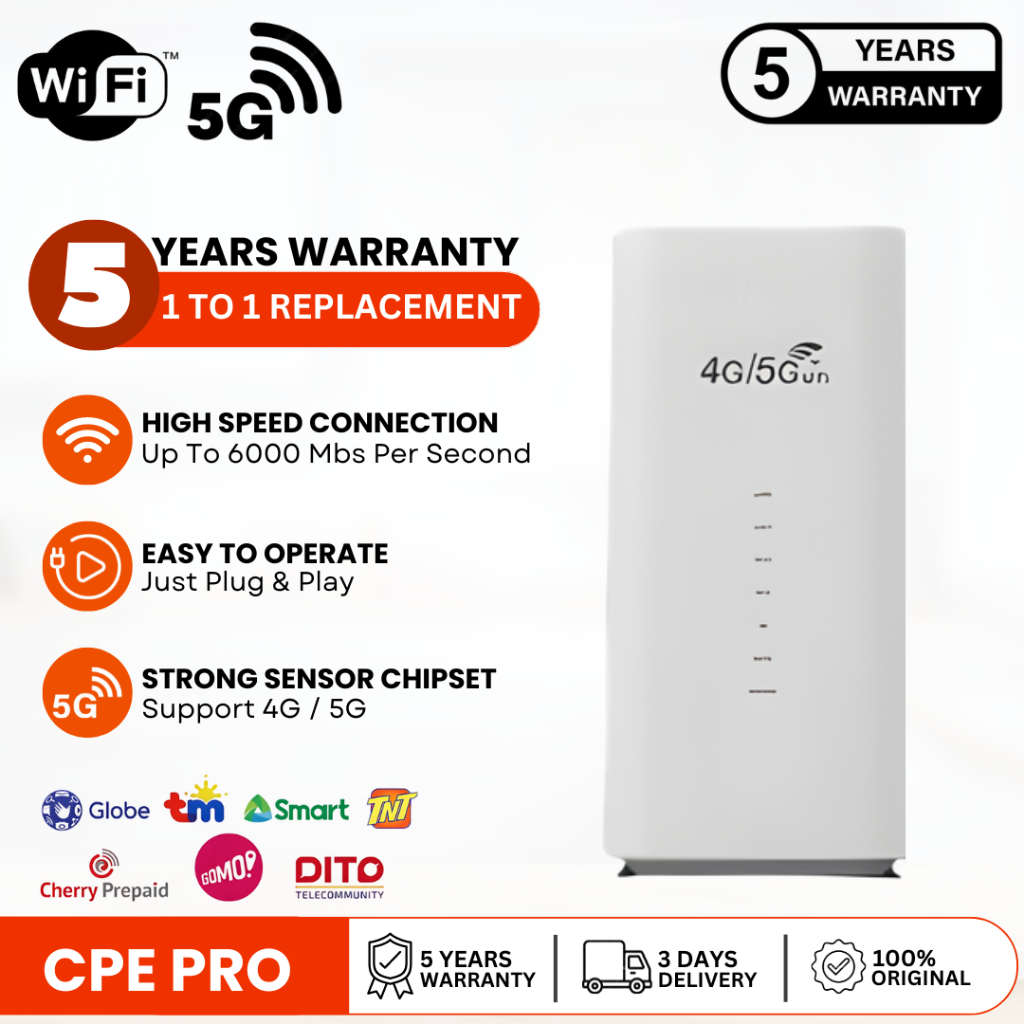 WiFi Router Sim Card Modem 𝟒𝐆/𝟓𝐆 𝐂𝐏𝐄 𝐏𝐑𝐎 LTE Cat12 Up To 500Mbps 2.4G ...