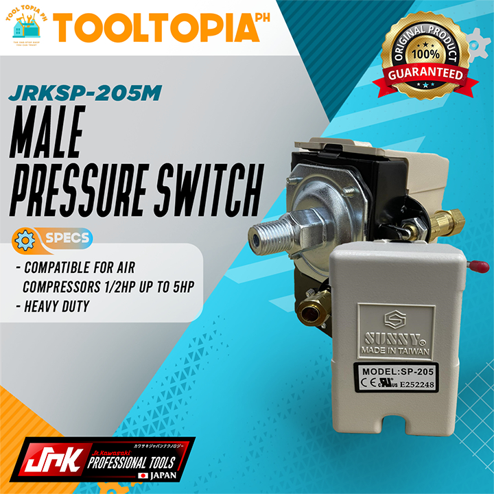 JR Kawasaki Male Pressure Switch JRKSP-205M HD & High Quality | Shopee ...