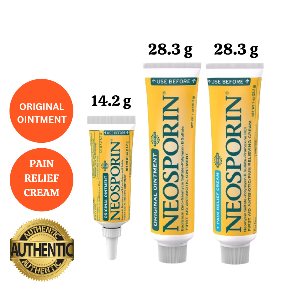 NEOSPORIN ORIGINAL TRIPLE ACTION FIRST AID ANTIBIOTIC OINTMENT AND PAIN ...