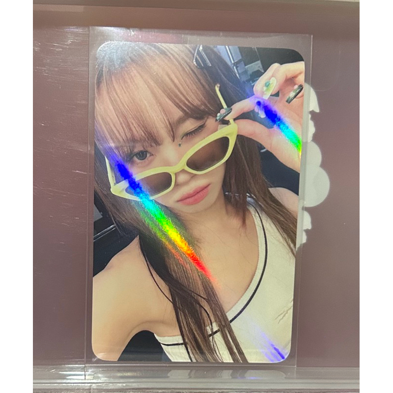 OFFICIAL LE SSERAFIM CHAEWON EASY MAKESTAR PHOTOCARD | Shopee Philippines