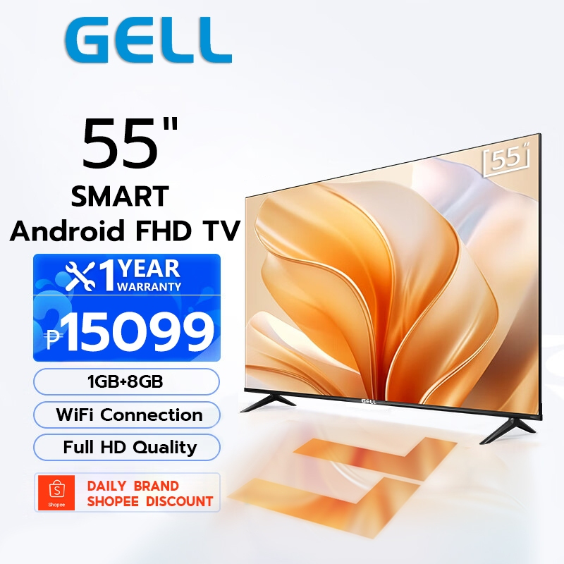 GELL 55 Inch Smart TV 60 Inches Smart TV On Sale FHD Android LED TV ...