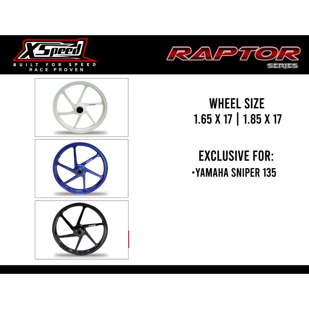 XSpeed Mags R6 Raptor Series for Sniper135/LC135 | Shopee Philippines