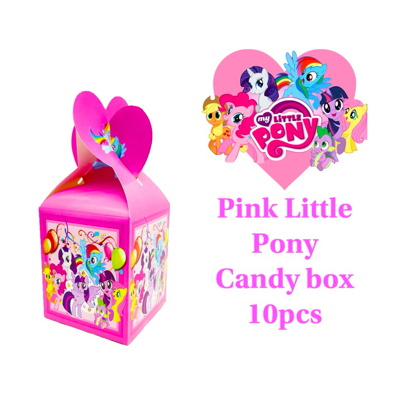 10pcs My Little Pony Candybox for Goodies and Candies My Little Pony ...