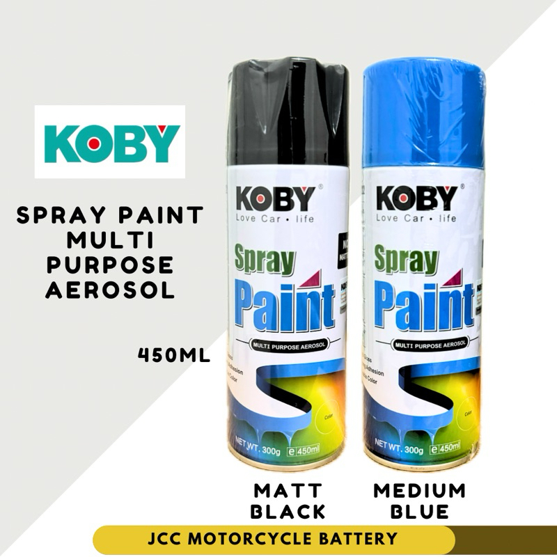 KOBY Spray Paint Multi Purpose Aerosol 450ml | Shopee Philippines