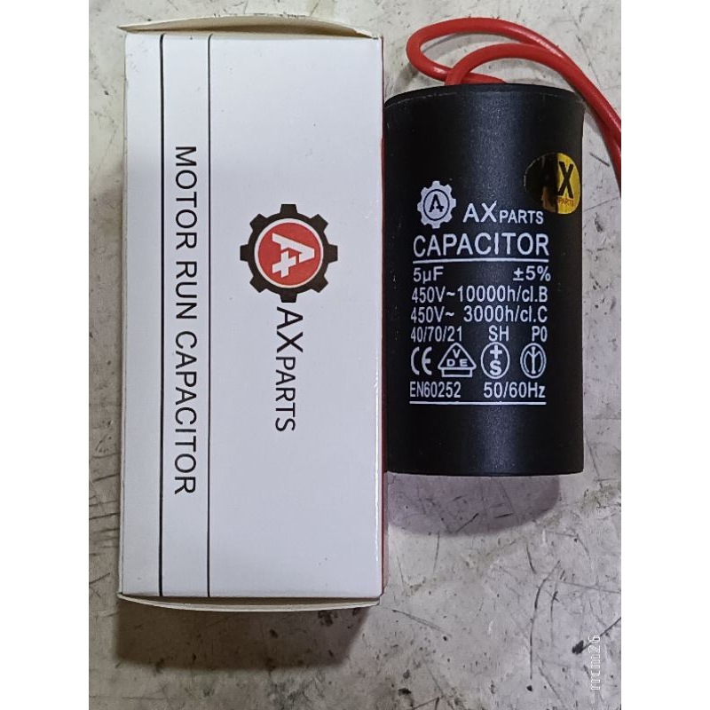 5uf/450v running capacitor for washing machine | Shopee Philippines