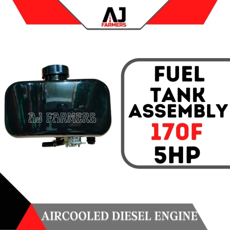 Fuel Tank Assy Assembly Aircooled Diesel Engine 170F 5HP | Shopee ...