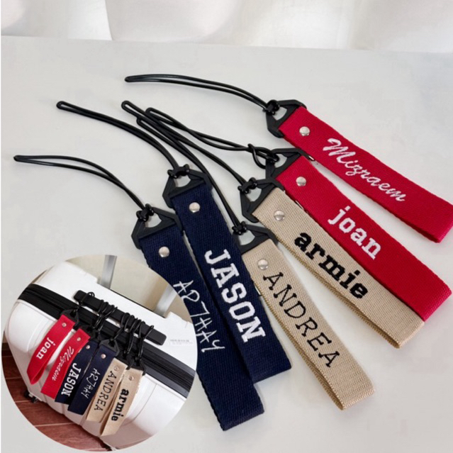 Mumi Elias Embroidered Luggage Tag Bag Tag | Shopee Philippines