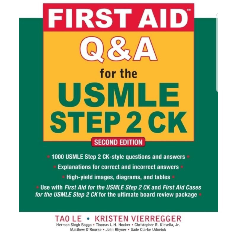 First Aid Q&A for the USMLE STEP 2 CK | Shopee Philippines