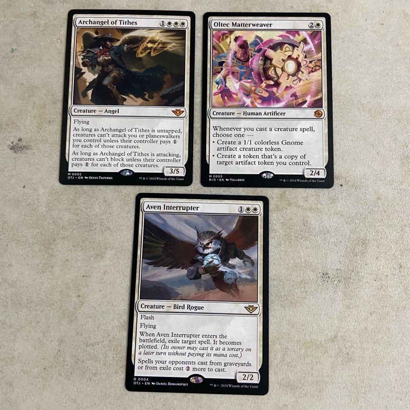ARCHANGEL OF TITHES AVEN INTERRUPTER OLTEC MATTERWEAVER | OTJ OUTLAWS ...