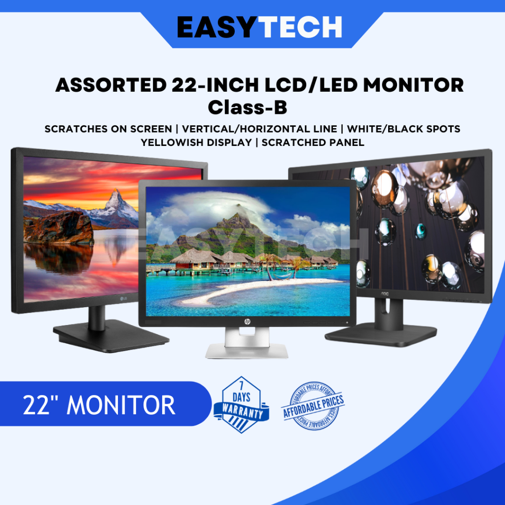 EASYTECH | Class-B 16" 17" 19" 20" 22" 23" 24" ASSORTED BRAND Square ...