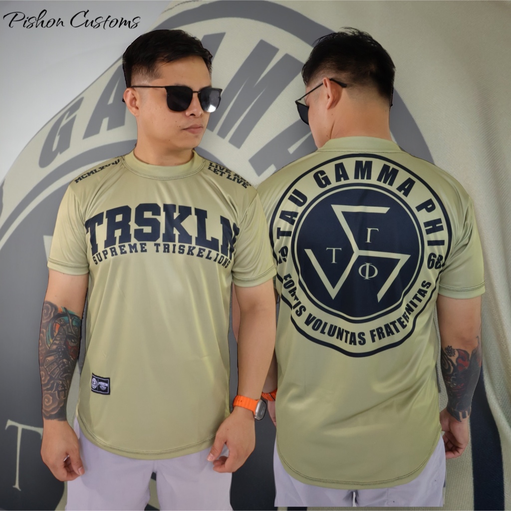 Triskelion V.65 Full Sublimation Frat Shirt - TGP V.65 | Shopee Philippines