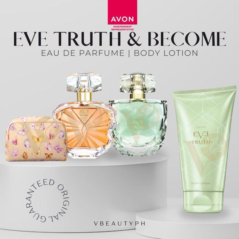 AVON Eve x Heart Evangelista EVE OR BECOME Eau de Parfum & Lotion ...