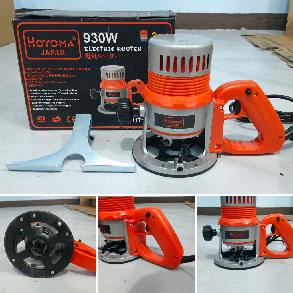 Heavy-duty Electric Router 930w HOYOMA JAPAN | Shopee Philippines