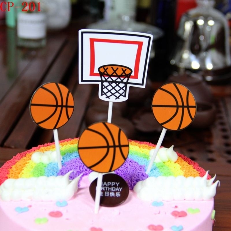 HD Cake Topper For Boys Basketball Cake Topper Soccer Cake Topper ...