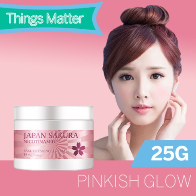 Japan Sakura Moisturizing Cream | Help Replenishes Blemishes and ...