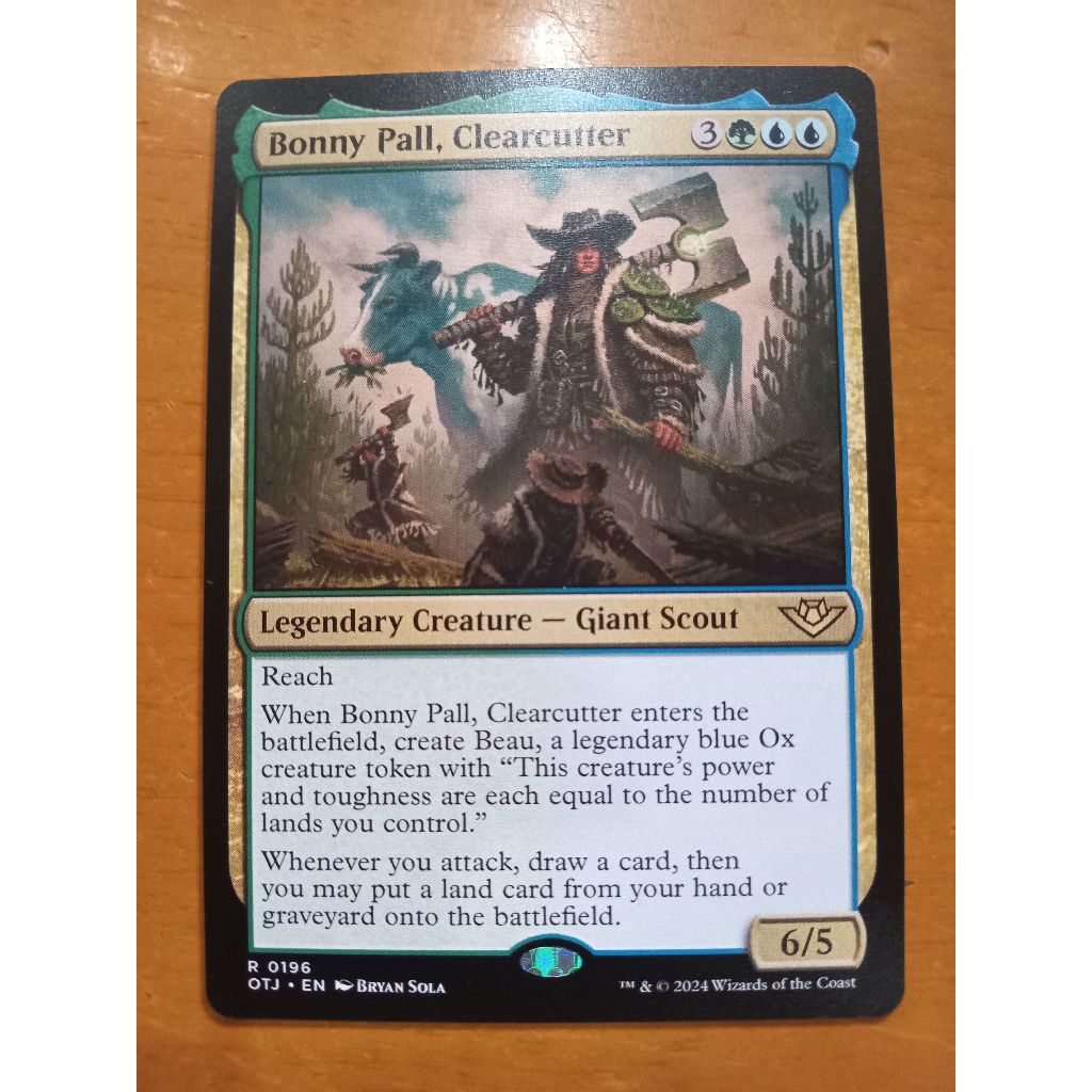 MTG Bonny Pall, Clearcutter Rare Outlaws of Thunder Junction OTJ Magic ...