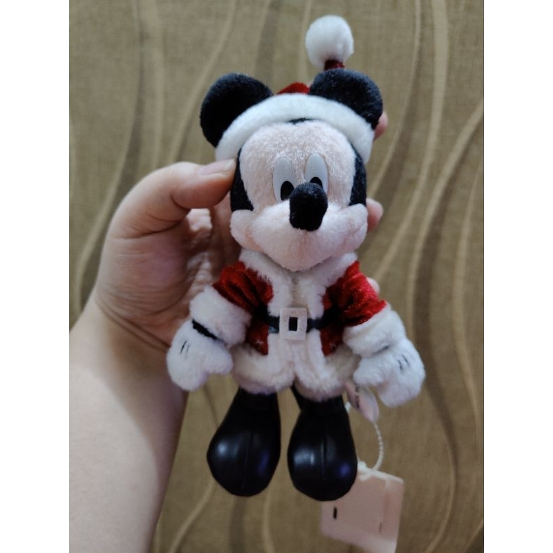 Disney Mickey Mouse Santa Claus Costume Mini Plush | Shopee Philippines