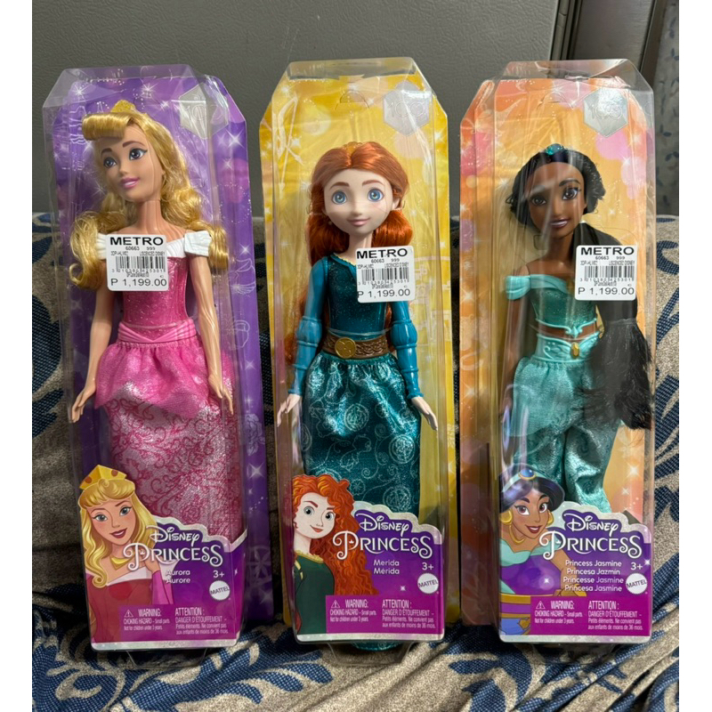 ORIGINAL!!! Disney Princess AURORA / ARIEL / MERIDA / TIANA | Shopee ...
