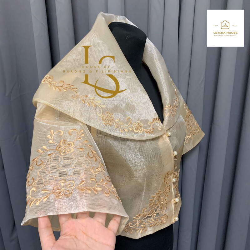 Maria Clara Filipiniana Top | Shopee Philippines