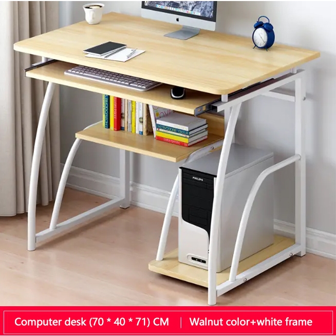 Computer desk simple study home book desk writing desk Office desk ...