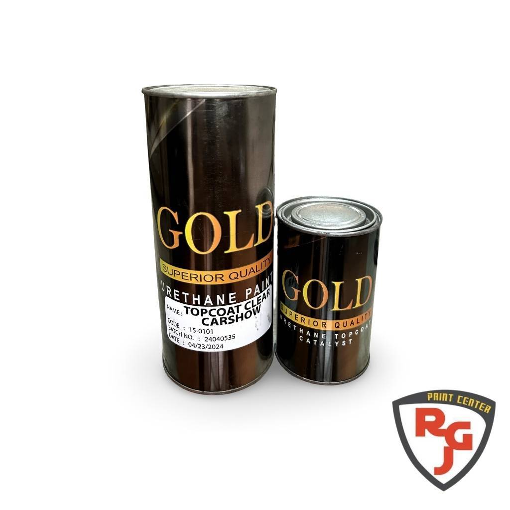 Gold Urethane Paint Topcoat Clear Carshow | Shopee Philippines