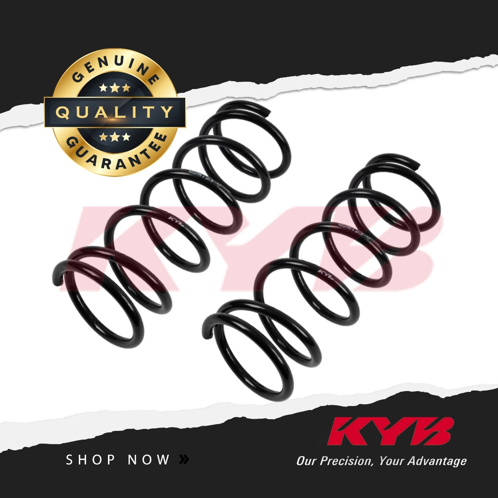 KYB KAYABA (2pcs) K-Flex Coil Spring for Toyota Wigo 2012-2021 - RZ5123 ...