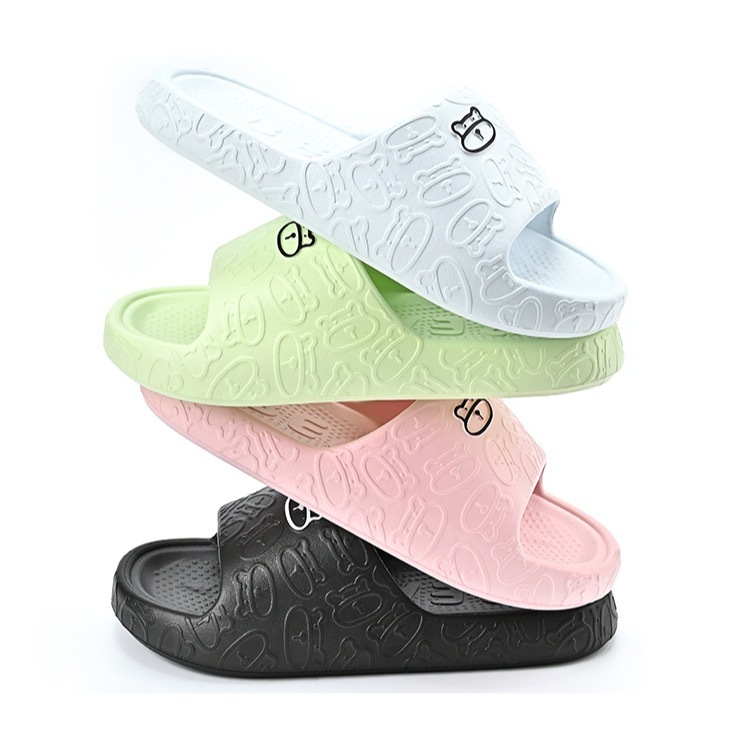 New Arrival Cute Soft Rubber Bathroom Quick Drying Slippers Indoor ...