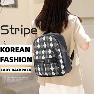 Korean Backpack For Women Waterproof Leather Cute Ladies Bagpack For ...