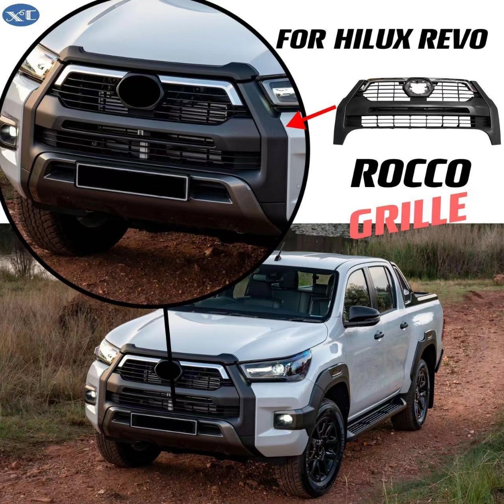 Toyota Hilux Grille 2020-2023/Revo/Conquest/Front Grille/Logo Grille ...