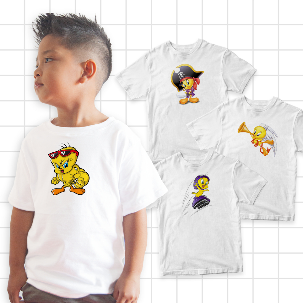 Kiddie clo kids tshirt for boys 0-12 years old 3pcs TWEETY BIRD boys ...