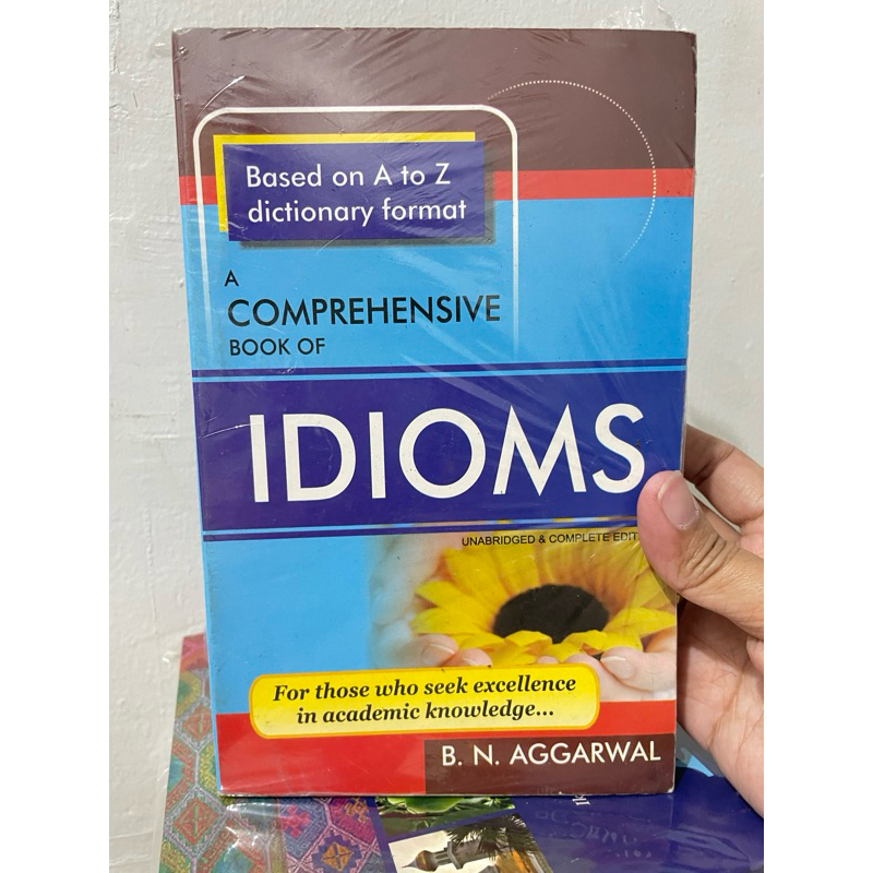 A COMPREHENSIVE BOOK OF IDIOMS | Shopee Philippines