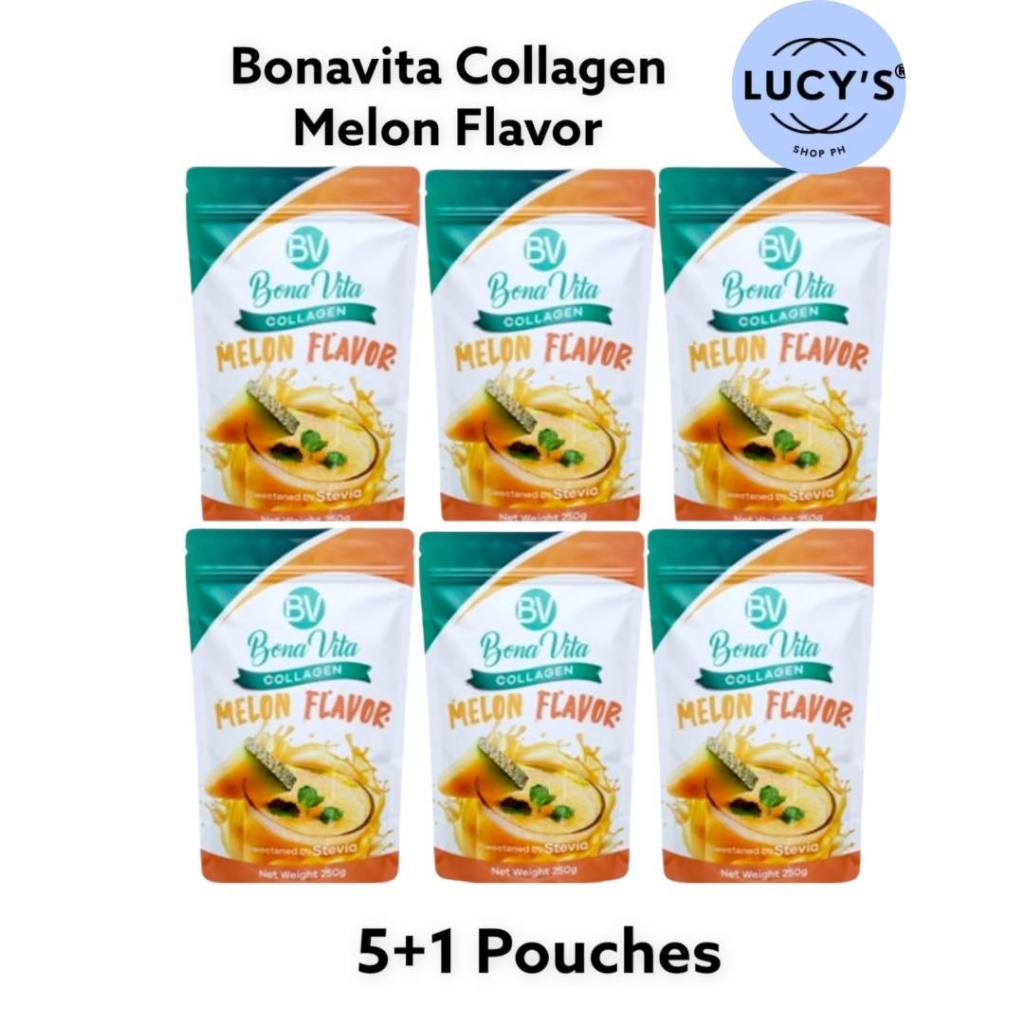 Bonavita Collagen Drink Melon Flavor with L -Carnitine and Marine ...