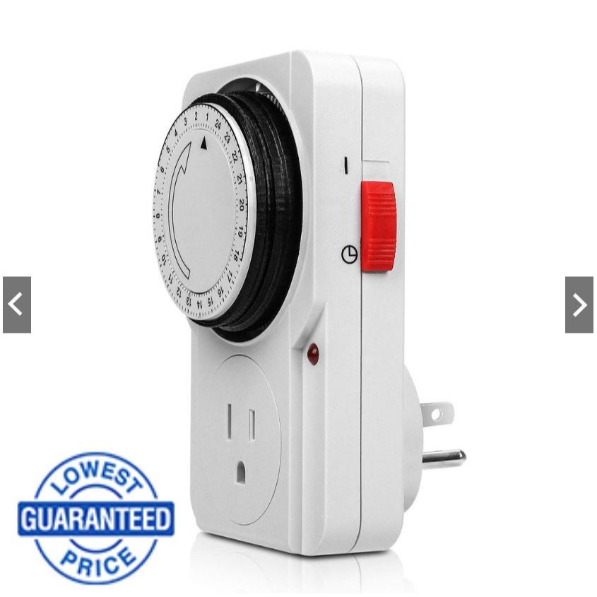 Programmable 24 Hours Digital Switch Timer Socket Shopee Philippines