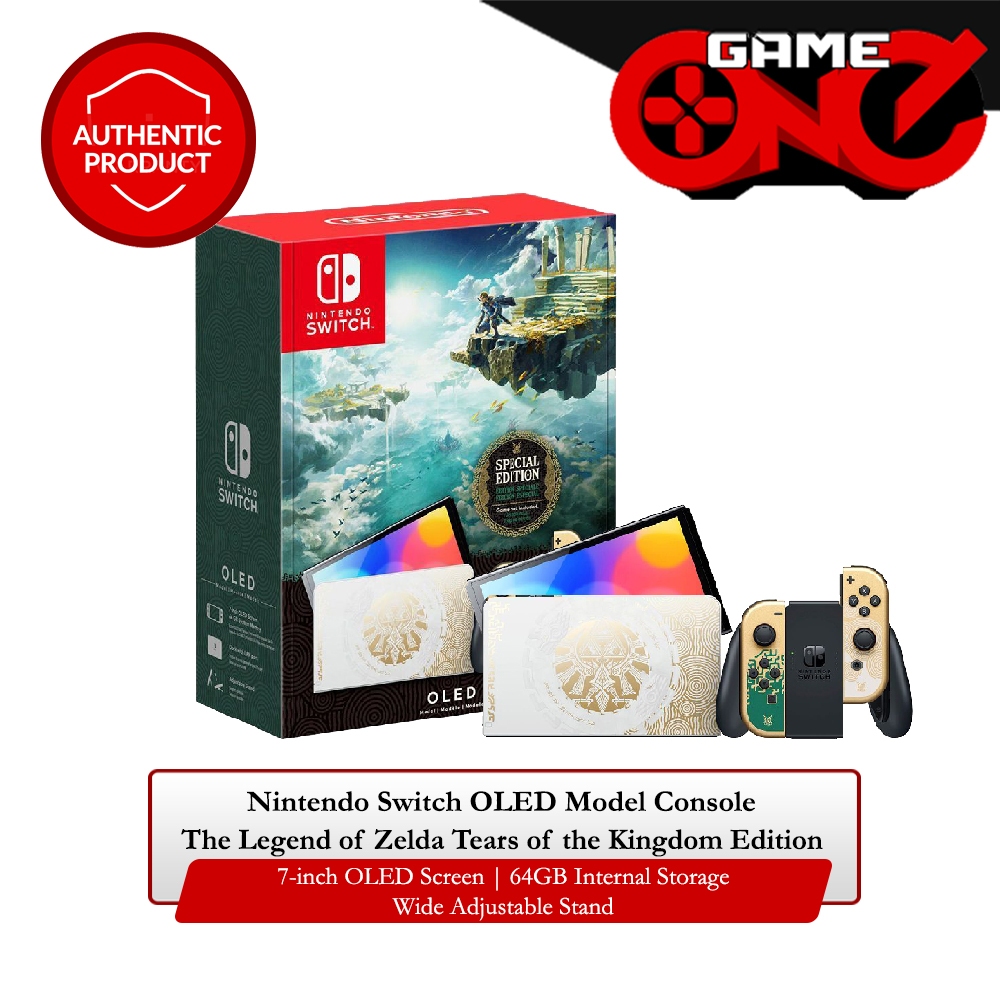 Nintendo Switch OLED Model - The Legend of Zelda Tears of the Kingdom ...