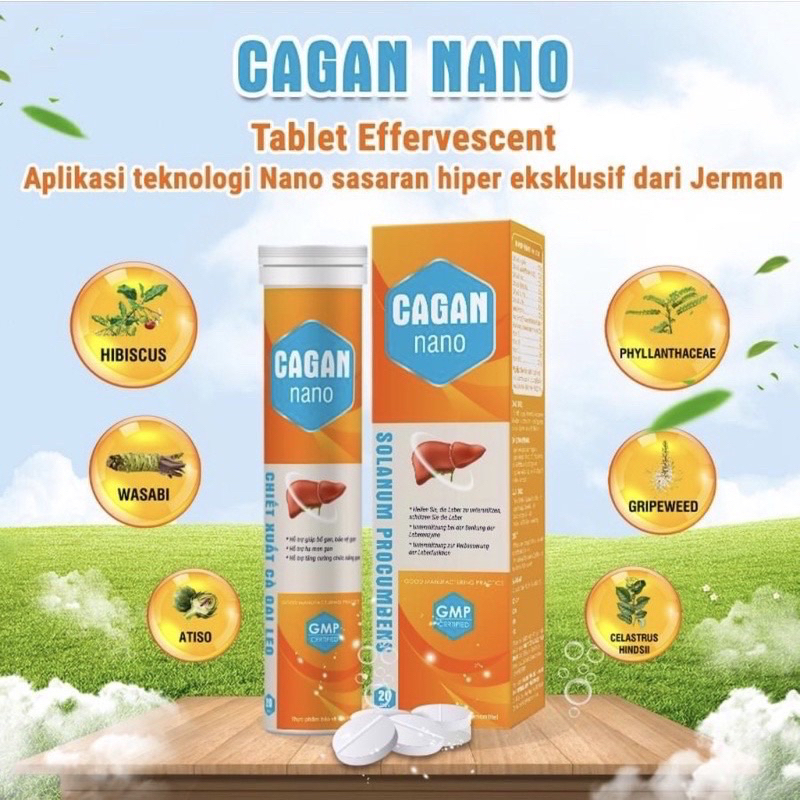 CAGAN NANO Effervescent Tablets Help Eliminate Hepatitis A, B, C and ...