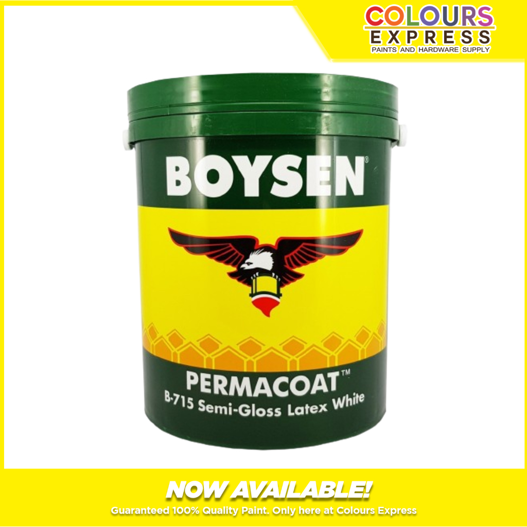 Boysen Semi Gloss and Gloss Latex White. | Shopee Philippines