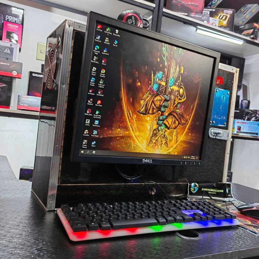 TABLETOP PISONET PACKAGE AMD A8 8600 8GB RAM 500GB HDD 17" SQUARE MONITOR + ACCESSORIES | Shopee ...