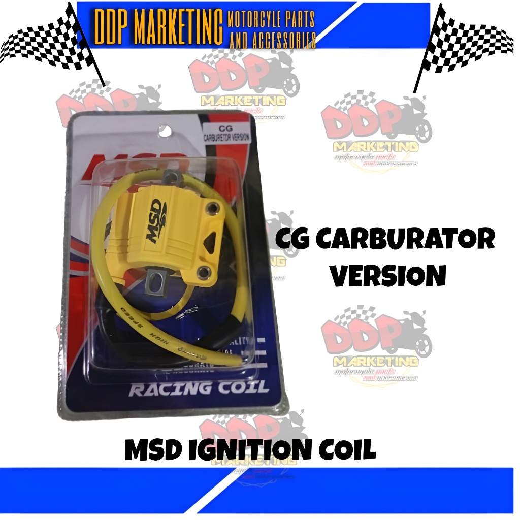 MSD Racing Coil for CG Carburator Version | Shopee Philippines