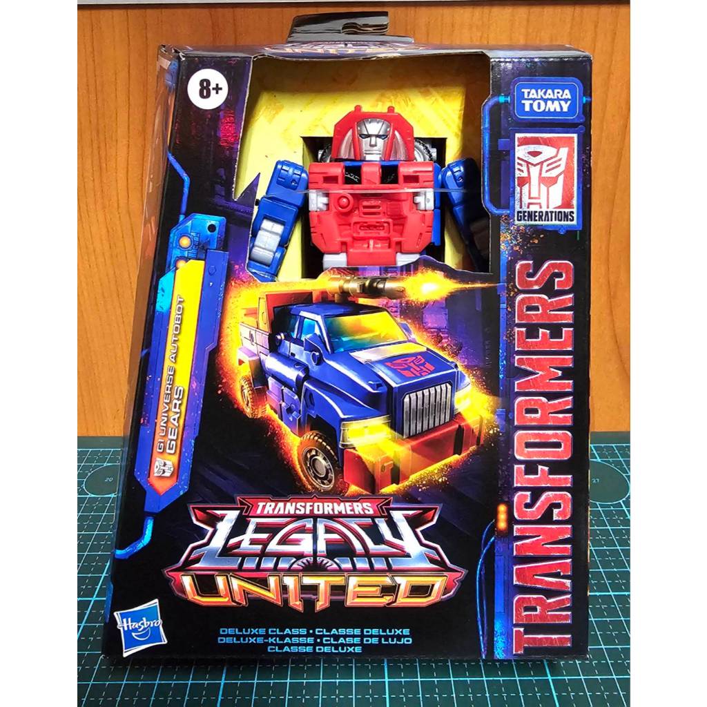 Transformers TF Legacy Gears Deluxe Class G1 Universe Autobot DLX ...